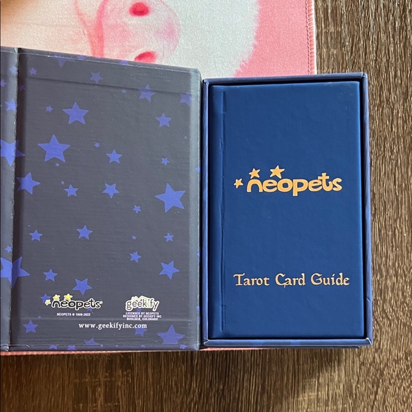 Toys | Neopets Tarot Card Guide With Starry Box | Poshmark